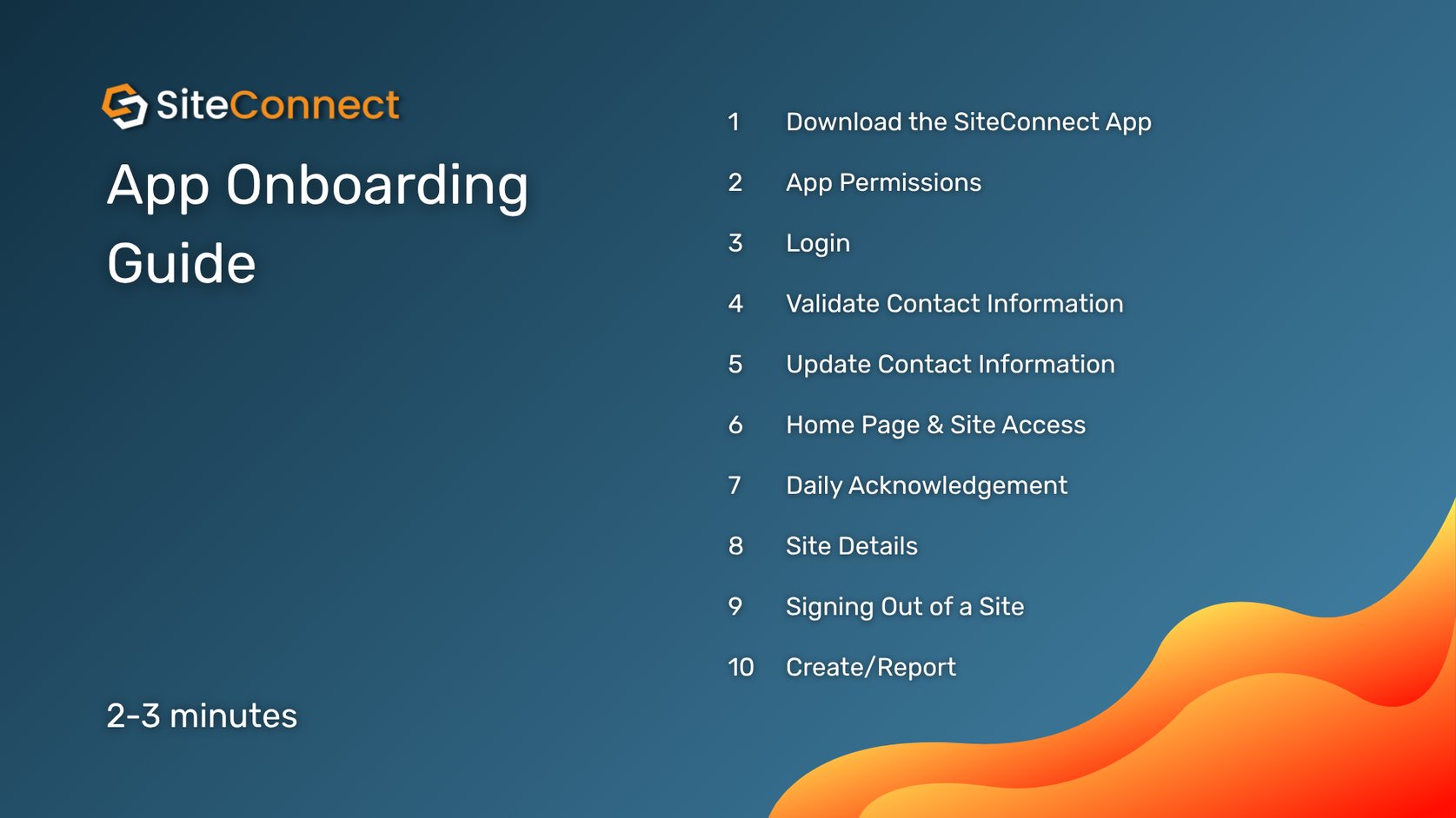 How to download and set up the SiteConnect Mobile app
