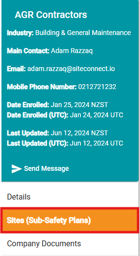 How to view and manage your Contractor's Safety Plan (SSSP) documents