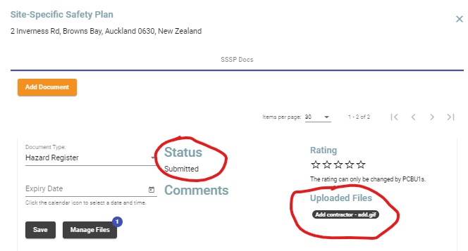 Contractor Accounts Only - How to load documents for a Site Specific ...